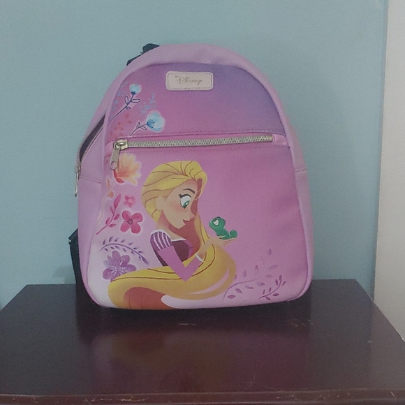 Disney | Bags | Disney Tangled Rapunzel And Pascal Lavender And Pink ...
